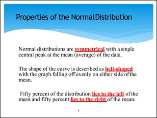 Lecture 4 The Normal Distribution.pptx