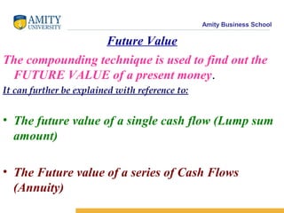 Lecture 4 time value of money | PPT