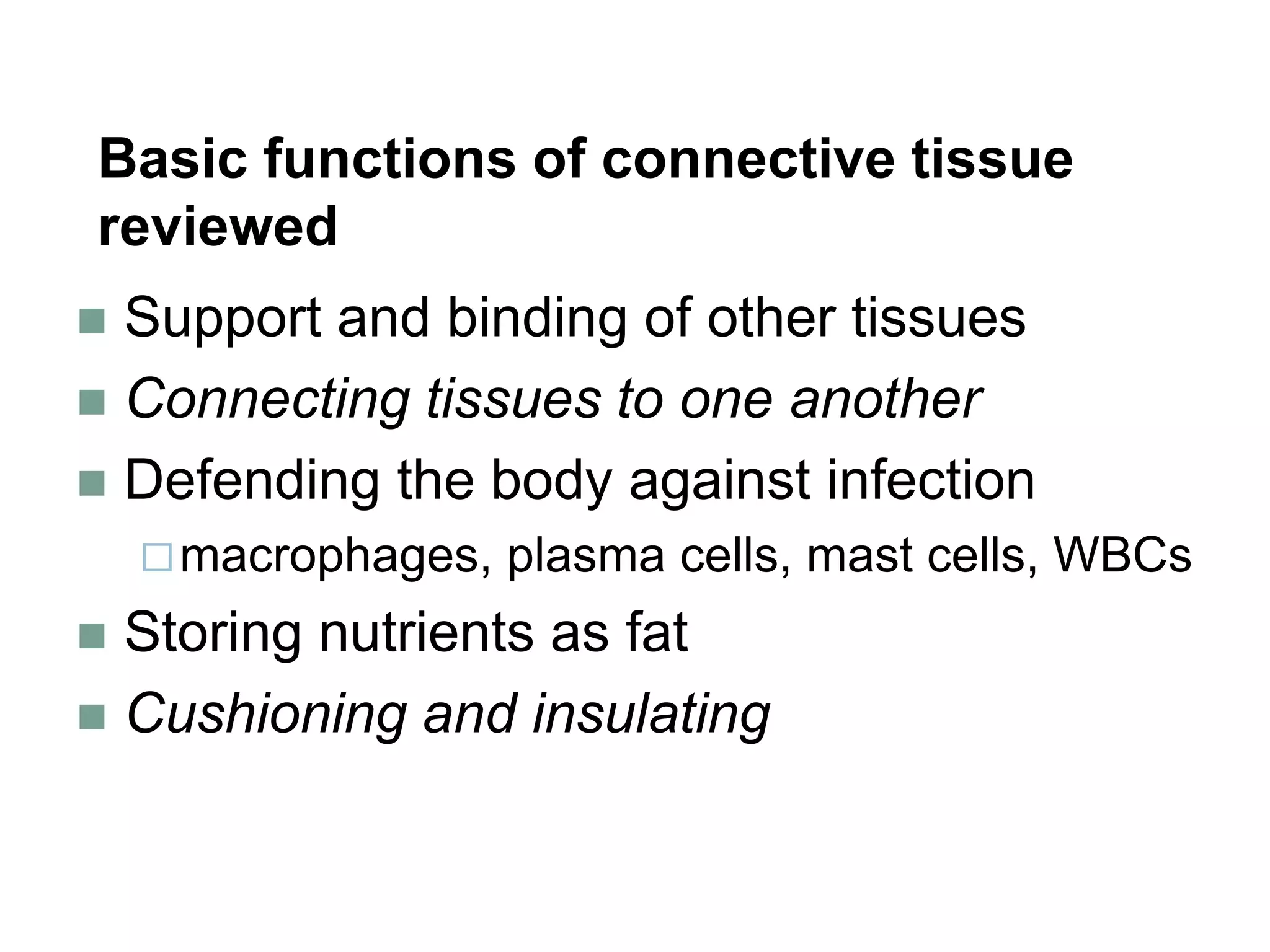 Structure of a Tissue,Functions and types of Tissue | PPT | Biological ...