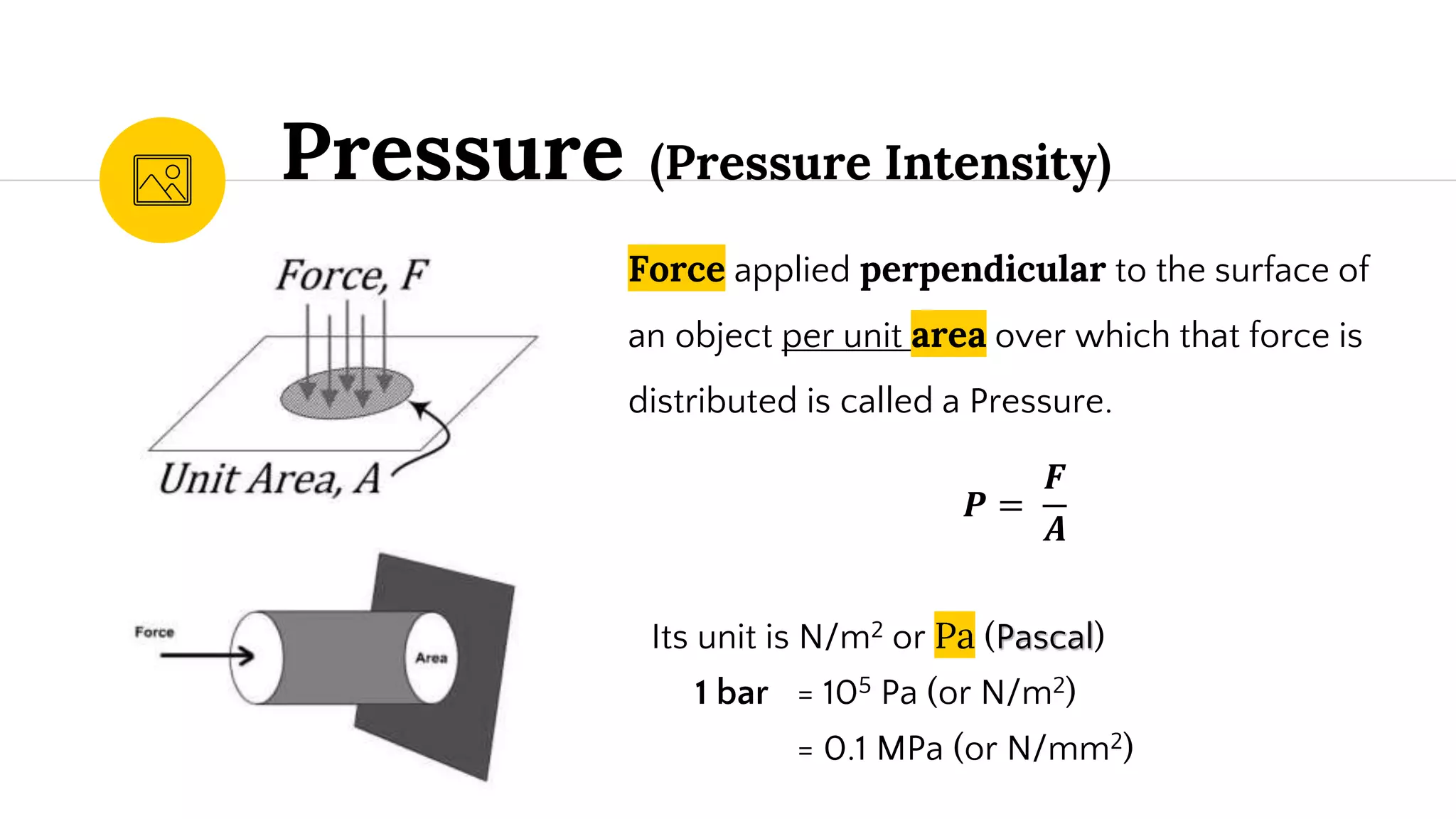 1. Pressure | Hydraulics | Fluid Mechanics | Civil Engineering ...