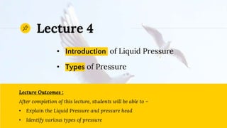 1. Pressure | Hydraulics | Fluid Mechanics | Civil Engineering ...