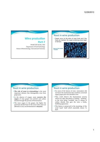 Lecture 4 Wine Production part2 | PDF