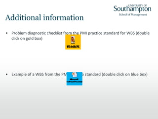 Work breakdown structures | PPTX