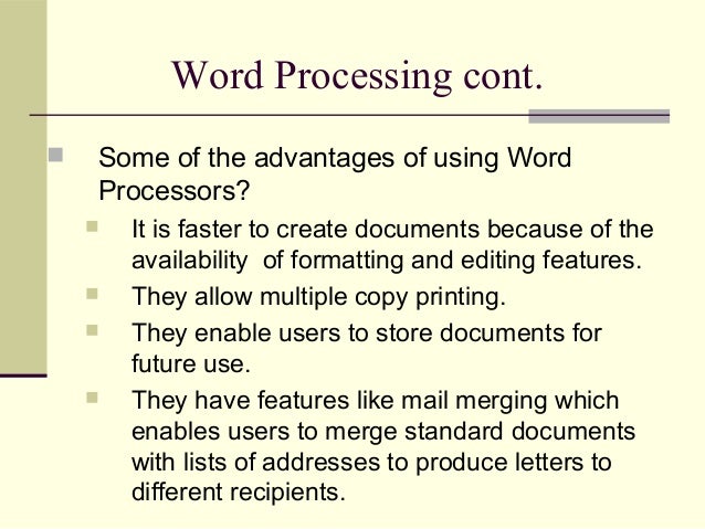 Lecture4 working with_word_processing