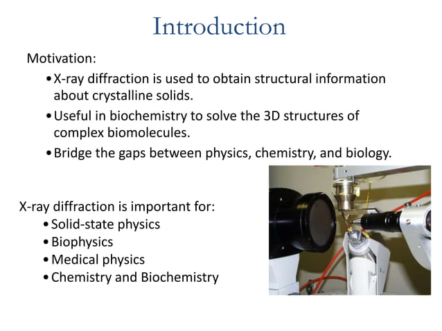 Lecture 4 Xray diffraction unit 5.pptx | Chemistry | Science