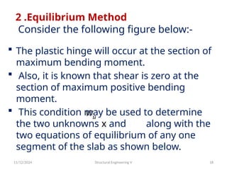 Lecture 4 yield line yield line analysis of slab for civil engineering ...