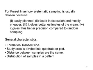 Lecture 5.0 vegetation_sampling | PDF