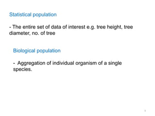 Lecture 5.0 vegetation_sampling | PDF
