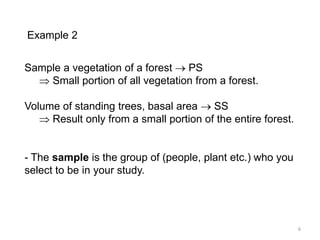 Lecture 5.0 vegetation_sampling | PDF