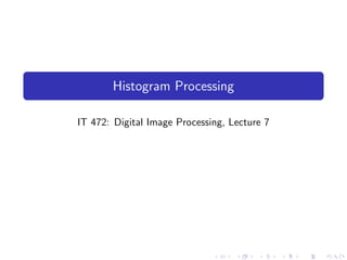 Image Processing 4 | PDF