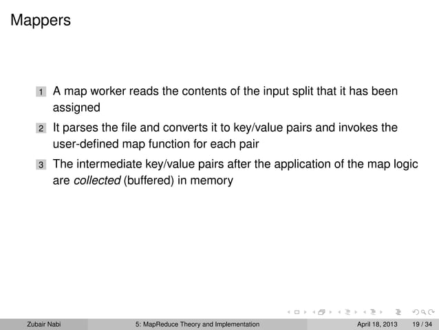Topic 5: MapReduce Theory and Implementation | PPT