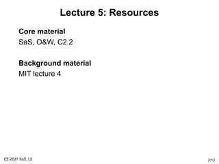 Lecture5 Signal and Systems | PPT | Physics | Science