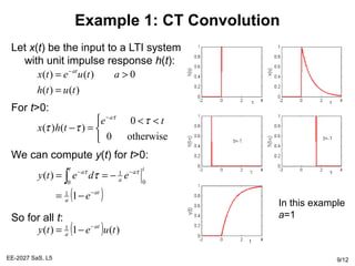 Lecture5 Signal and Systems | PPT | Physics | Science
