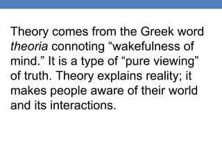 Curriculum Theory | PPT