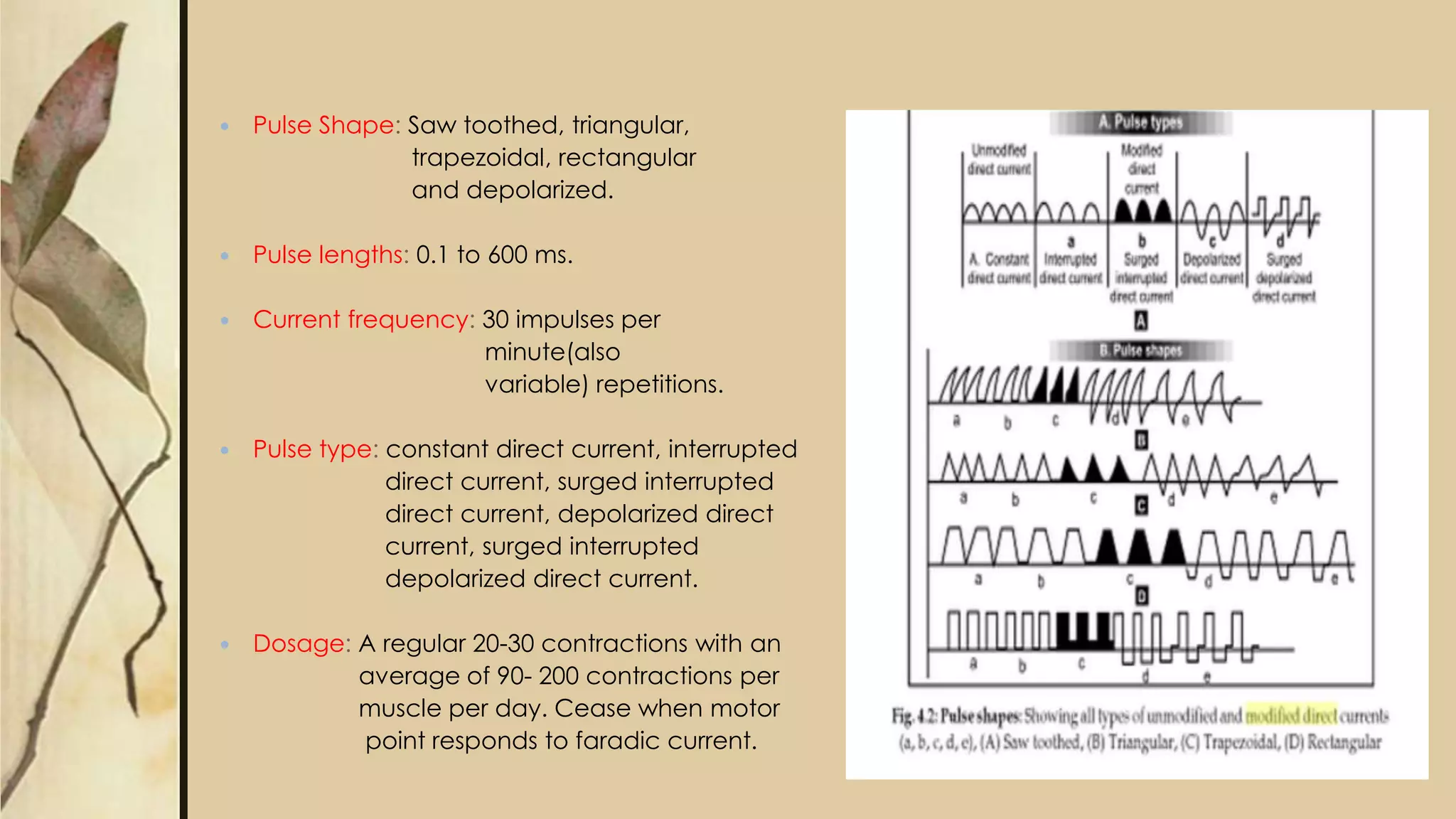 Low Frequency Therapeutic Currents | PPTX
