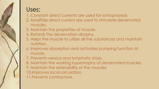 Low Frequency Therapeutic Currents | PPTX