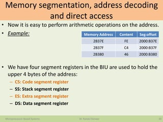 Microprocessors-based systems (under graduate course) Lecture 5 of 9 | PPTX