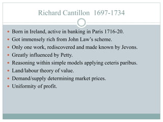 Evolution of economic thought Lecture 5 | PPTX