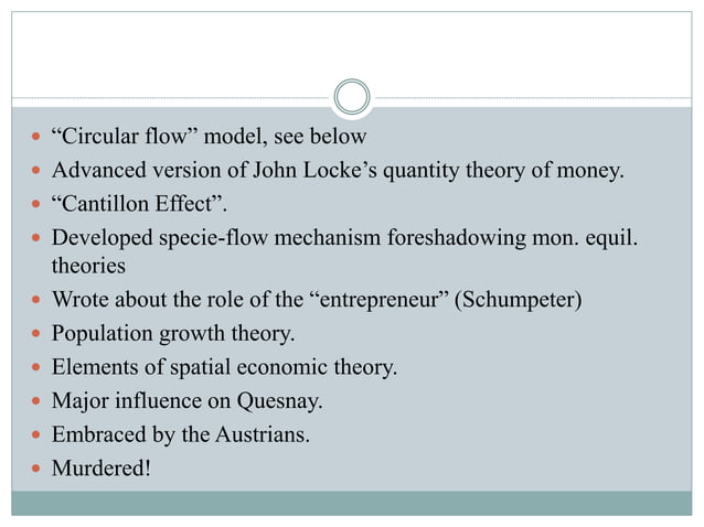 Evolution of economic thought Lecture 5 | PPTX | Economy | Business and ...