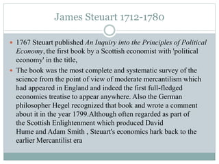 Evolution of economic thought Lecture 5 | PPTX