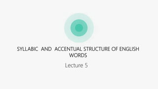 Lecture 5 | PPT