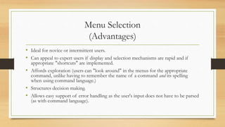 Interaction styles | PPTX