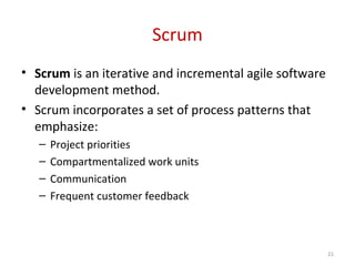 Software Engineering (An Agile View of Process) | PPT
