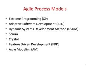 Software Engineering (An Agile View of Process) | PPT