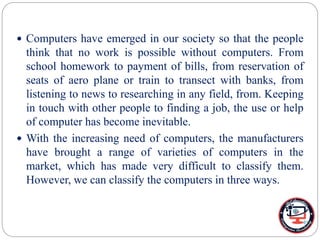 Types of computer | PPT