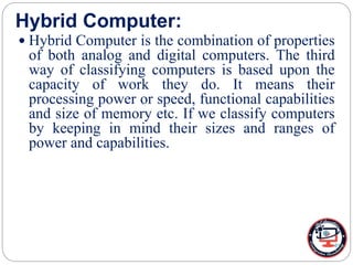 Types of computer | PPT