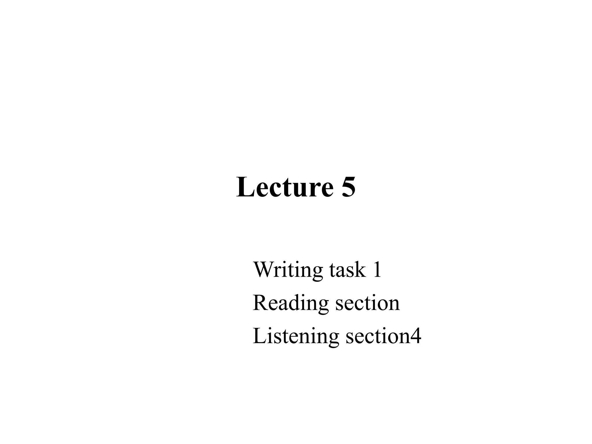 Lecture 5 | PPTX