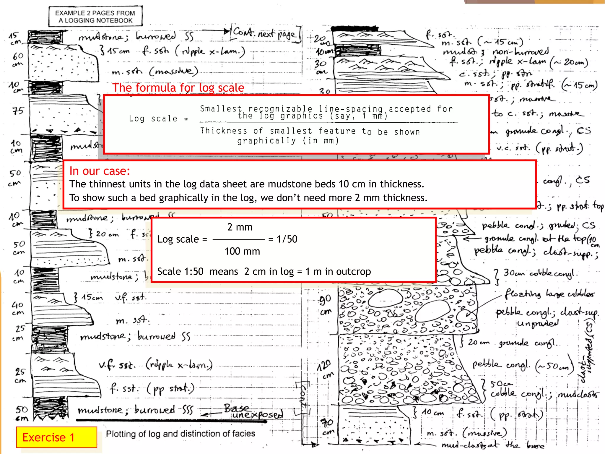 Sedimentology Lecture 5. techniques of sedimentary logging | PDF