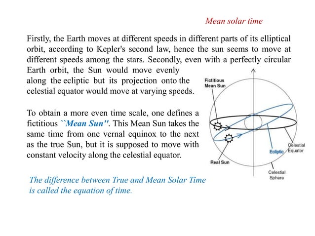 Systems of time measurement (Lecture5) | PPT