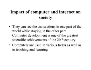 Classification of Computer | PPT