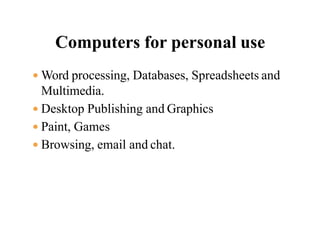 Classification of Computer | PPT