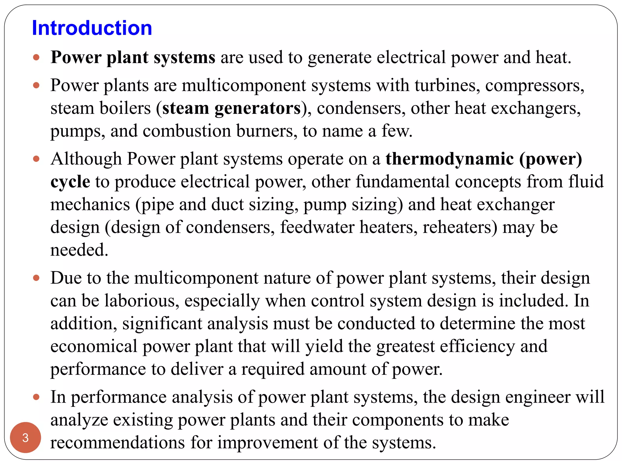 Performance Analysis of Power Plant Systems | PDF