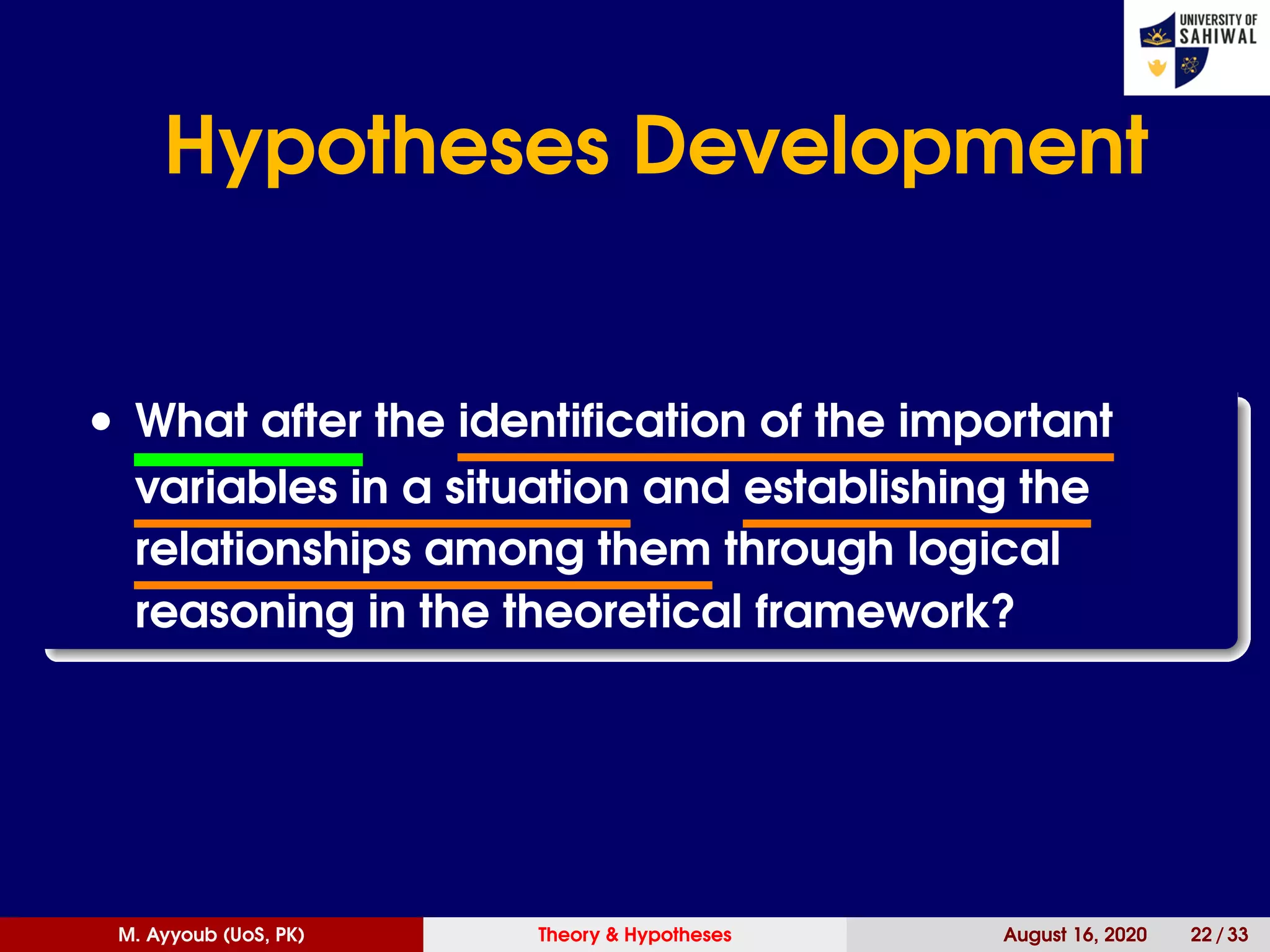 Theoretical Framework and Hypothesis Development | PDF