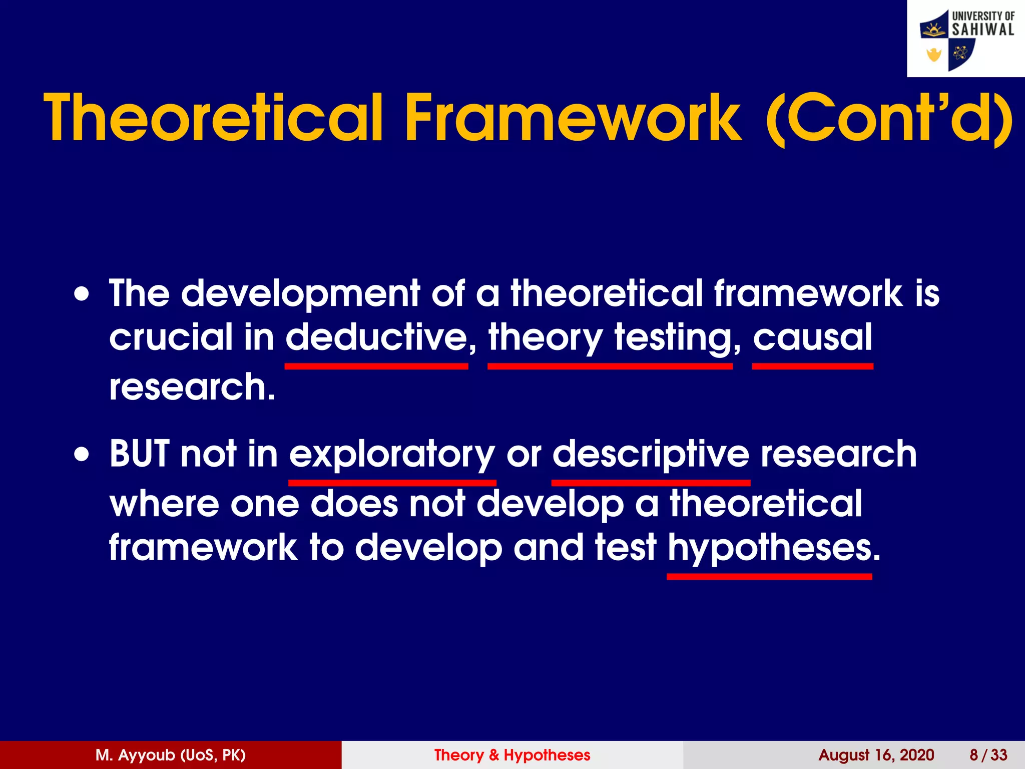 Theoretical Framework and Hypothesis Development | PDF