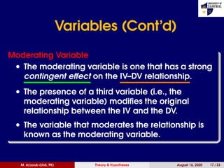 Theoretical Framework and Hypothesis Development | PDF