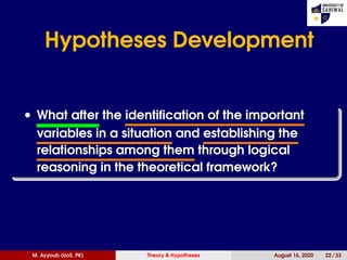 Theoretical Framework and Hypothesis Development | PDF