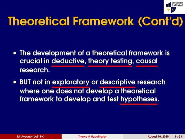 Theoretical Framework and Hypothesis Development | PDF | Physics | Science