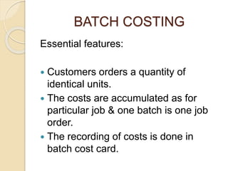 ACC 116 JOB COSTING | PPT