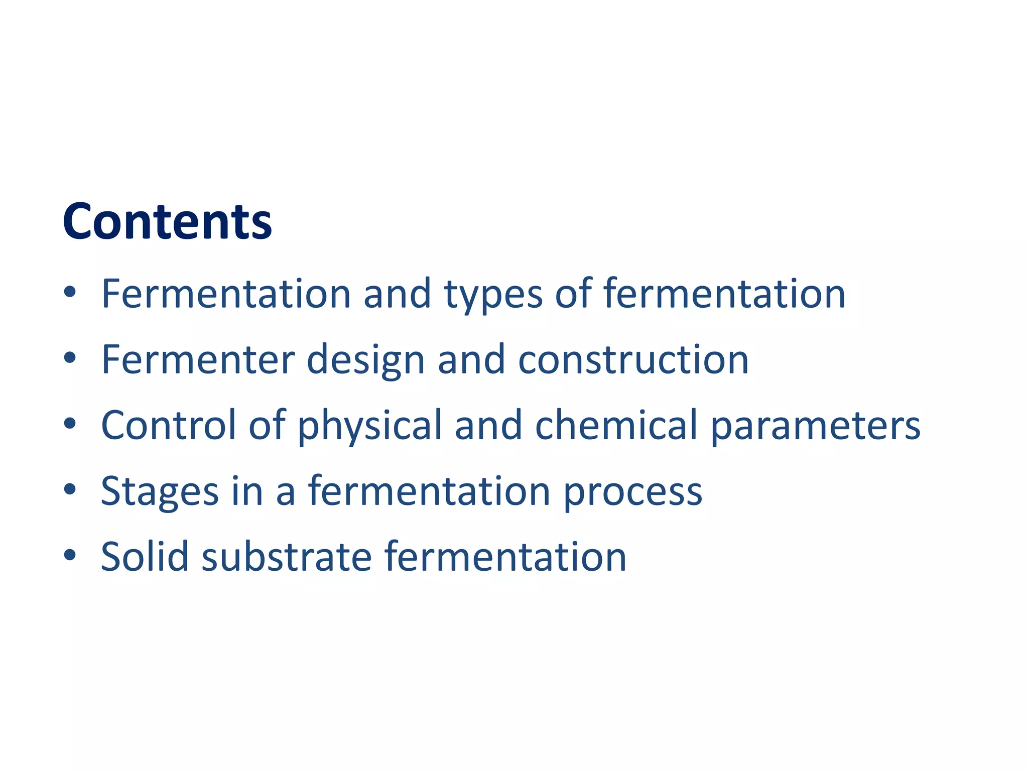 Fermentation Systems (Lecture 5) | PDF