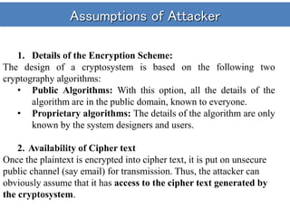 Types of Cryptosystem and Cryptographic Attack | PDF