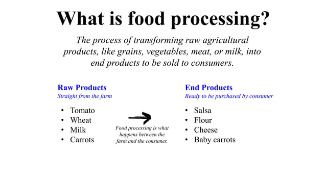 Lecture 5 food processing | PPTX | Food Industry | Industries