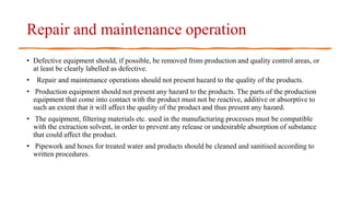 Quality Management System (QMS): Equipment | PPTX