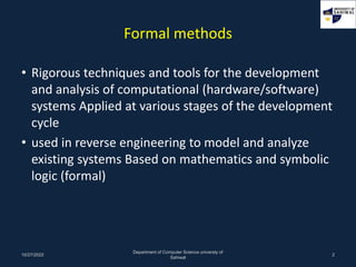 Formal Method | PPTX