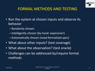 Formal Method | PPTX