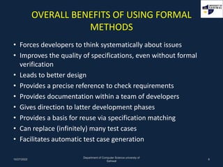 Formal Method | PPTX