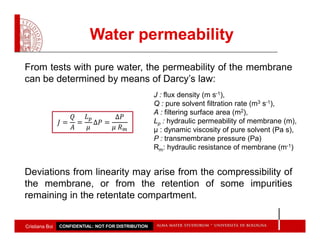 Membrane characterization | PDF